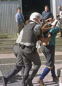 Noticias - Manifestação contra a Alca