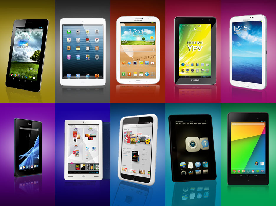Comparativo de Tablets mini: Ipad mini, Galaxy Note 8, nexus 7 e mais ...
